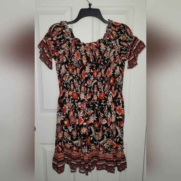 Band of Gypsies | Dresses | Band Of Gypsies Womens Size M Smocked Boho ...